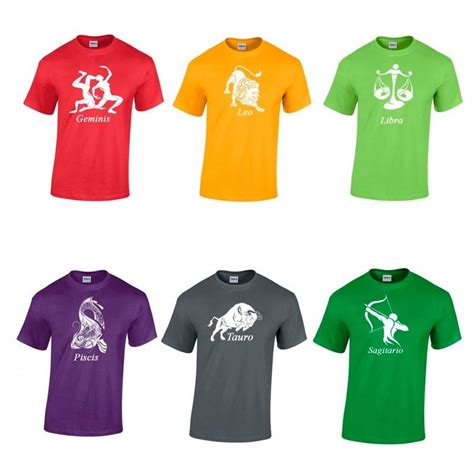 Distintos Diseñoes Estampados Sobre Poleras De Distintos Colores