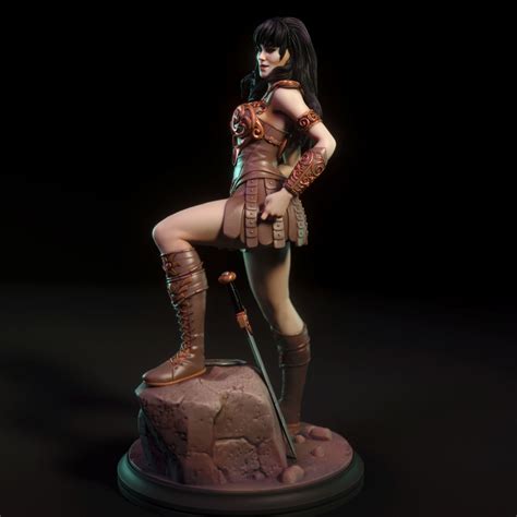 Xena The Warrior Princess 3d Model 3d Printable Cgtrader