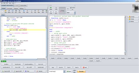 Esp8266 Readingwriting Gpio And Transmittingreceiving Udp Packets