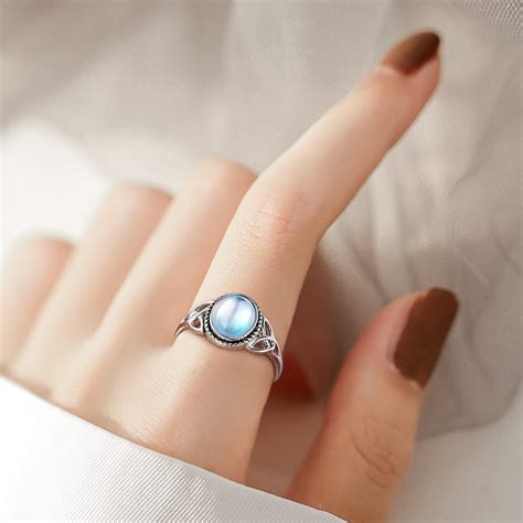 Moonstone Rings