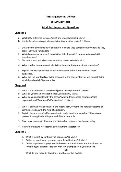 Module 1 Important Questions Abes Engineering College Uhvpekve Module 1 Important Questions