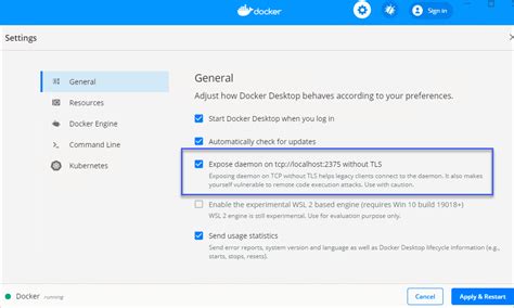 개발 환경 구성 472 윈도우 환경에서의 Dockerd Exe Docker Engine 서비스 가 Linux의 것과 다른 점