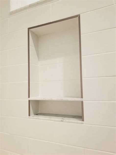 How To Tile A Shower Niche With Schluter At Peggy Bradley Blog
