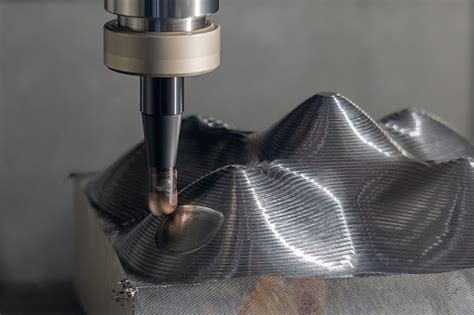 Cnc 밀링 머신은 인덱서블 볼 공구로 사출 금형 부품을 거칠게 절단합니다 0명에 대한 스톡 사진 및 기타 이미지 0명