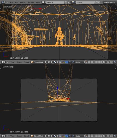 How Could I Transform The Vertices Of My Mesh To Appear In Perspective View As It Does In
