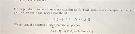 solved website 1 in this problem assume all functions