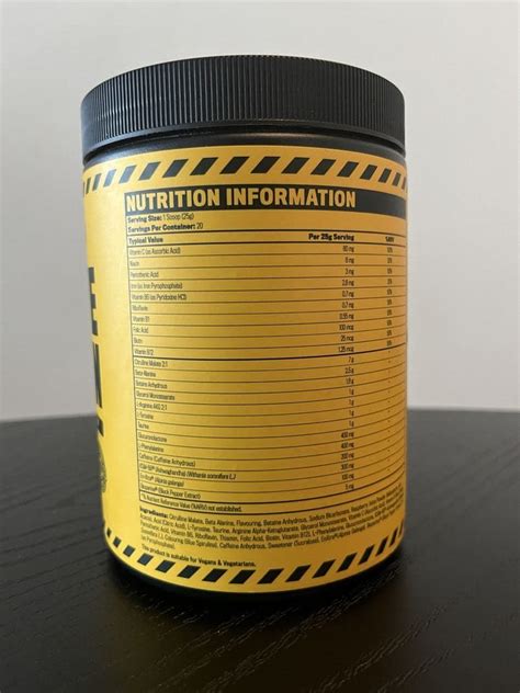 Crazy Nutrition Intensive Pre Train Pre Workout Review 2026