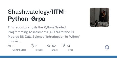 Iitm Python Grpagrpa Week 3 At Main · Shashwatologyiitm Python Grpa