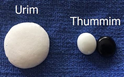 63 Bethel The Urim And The Thummin Good News For Israel