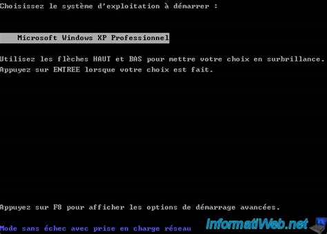Start In Safe Mode On Windows XP Windows Tutorials InformatiWeb