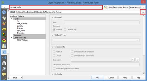 Qgis How To Create A Value Map Widget Type To Select Multiple Values Checklist From The