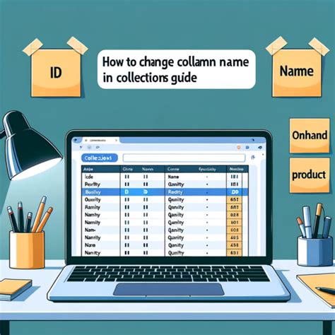 Change Column Name Collections Guide To Data Management