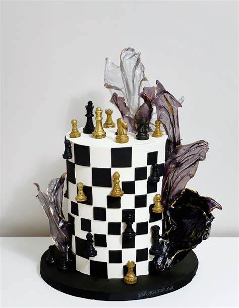 Chess Cake All Edible Dining And Cooking