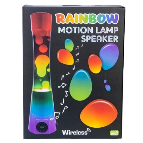 Rainbow Motion Lamp Speaker From Who What Why