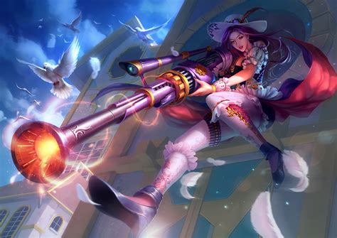Caitlyn League Of Legends Art 4k Wallpaper HD Games Wallpapers 4k