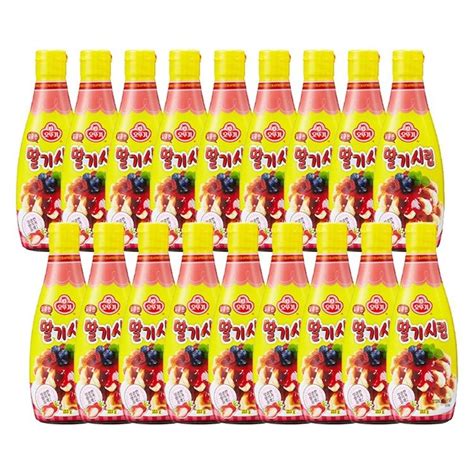 달콤한 딸기 시럽 215g 18개 홈플러스 택배배송