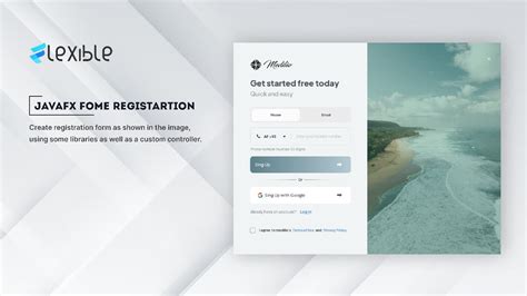 Javafx Design Creat Best Registration Form By Using Customer Controller Youtube