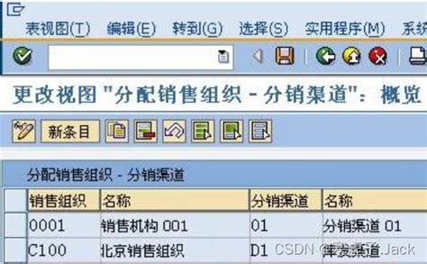 sap sd 2 2给销售组织分配分销渠道 sap物料分配分销渠道 csdn博客