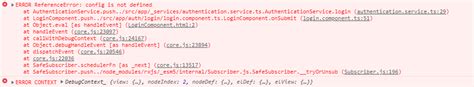 Webpack ERROR ReferenceError Config Is Not Defined Angular Stack Overflow