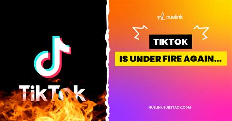 Tiktok Is Under Fire Again…