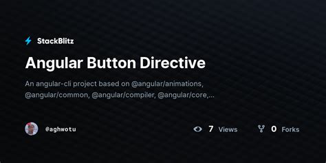 angular button directive stackblitz