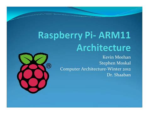 pdf raspberry pi arm11 architecture v2 meseec ce