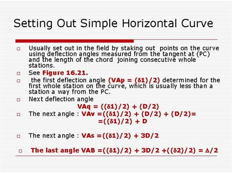 Design Of Highway Horizontal Alignment Chapter 16 Dr