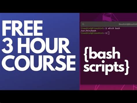Bash Scripting Full Course Hours YouTube