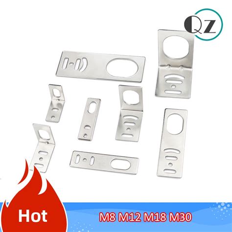 Proximity Switch Bracket M8 M12 M18 M30 L Type Sensor Photoelectric Proximity Switch Bracket M8 M12 M18 M30 L Type Sensor Photoelectric