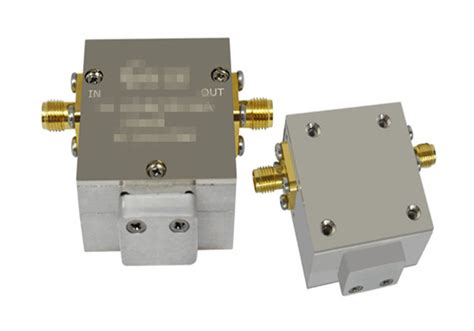 Cnc Machining Aluminum Base And Cover For Full Band Rf Coaxial Isolator