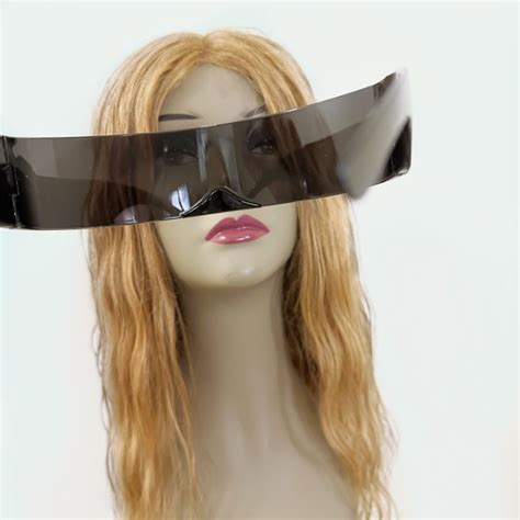 Accessories 8s Futuristic Cyclops Cyberpunk Visor Sunglasses Poshmark