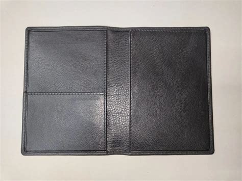 Black Genuine Leather Passport Holder At ₹ 430piece In Kolkata Id