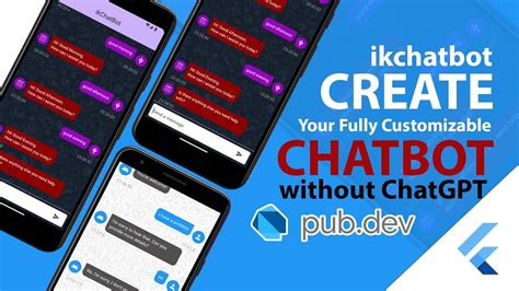 Create A Chatbot Without Chatgpt With Ikchatbot Package In Flutter