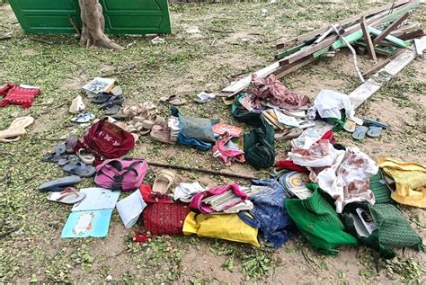 Mandalay အိုးတိန်တွင်းရွာ စာသင်ကျောင်းဗုံးကြဲခံရမှုမှာ ထိခိုက်ဒဏ်ရာရ ကိုယ်တွေ့ကြုံခဲ့ရတဲ့