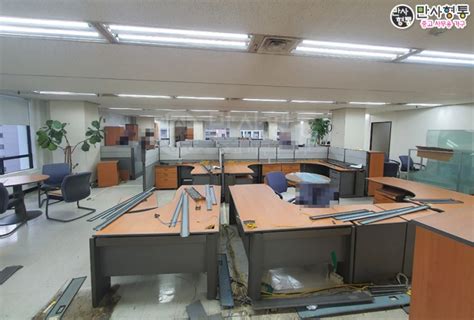 중고 사무용책상 사무용의자 파티션 대량 폐기철거 종로 인사동 네이버 블로그