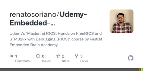 Udemy Embedded Course7mastering Rtos Hands On Freertos And Stm32fx