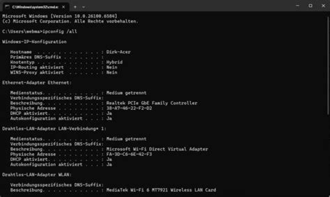 Ipconfig Erklärt Alle Wichtigen Befehle Im Überblick