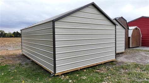 12x20 Repo Economical Metal With Anchors And Straps