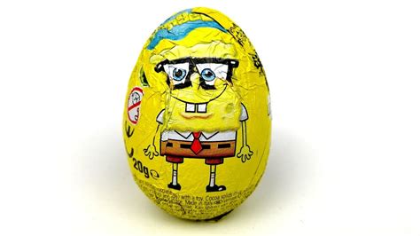 Spongebob Surprise Egg Kinder Surprise Sponge Bob Squarepants Youtube