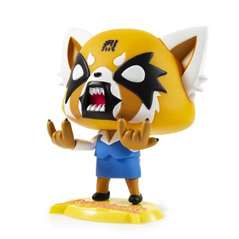 Aggretsuko Rage Art Figure Myplasticheart