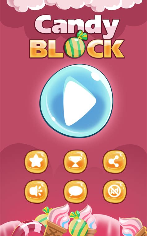 Candy Block On Behance