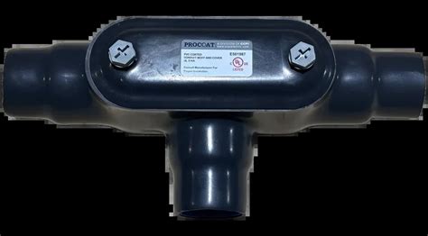 Caja Condulet Form 7 Tipo T 3 Revestida De Pvc Etlul