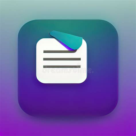 Job Interview Software App Style Icon Generative Ai Stock