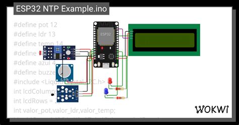 Esp32 Ntp O Copy Wokwi Esp32 Stm32 Arduino Simulator