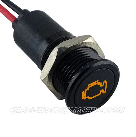 Black Series Engine Signal Pilot Light Amber 14mm Bwaplbea14 Bluewire