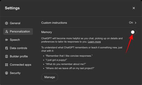 How To Manage Chatgpts Memory Between Conversation