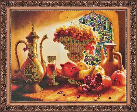 Набор для вышивки бисером Абрис Арт на натуральном художественном холсте Арджуна Ab 005 фото