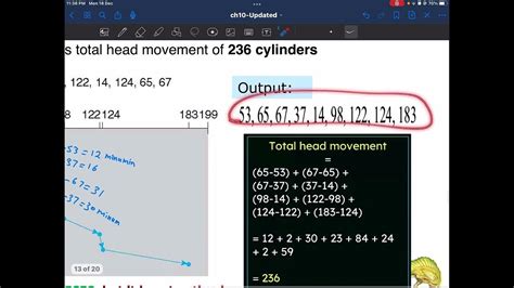 Operating Systems Disk Scheduling Fcfssstfscanc Scanc Look شرح Youtube