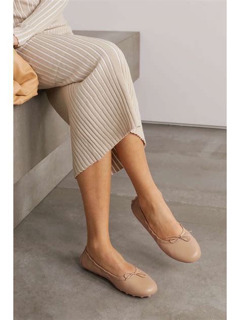 Leather Ballet Flats