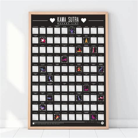 Sex Positions Scratch Game Bucket List Poster Sex Games On Onbuy